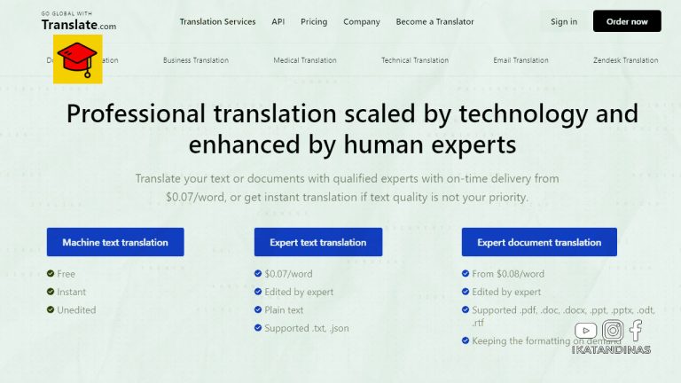 Situs Penerjemah Inggris-Indonesia Selain Google Translate