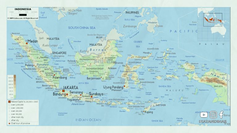 Download Gambar Peta Indonesia Terbaru dan Terlengkap